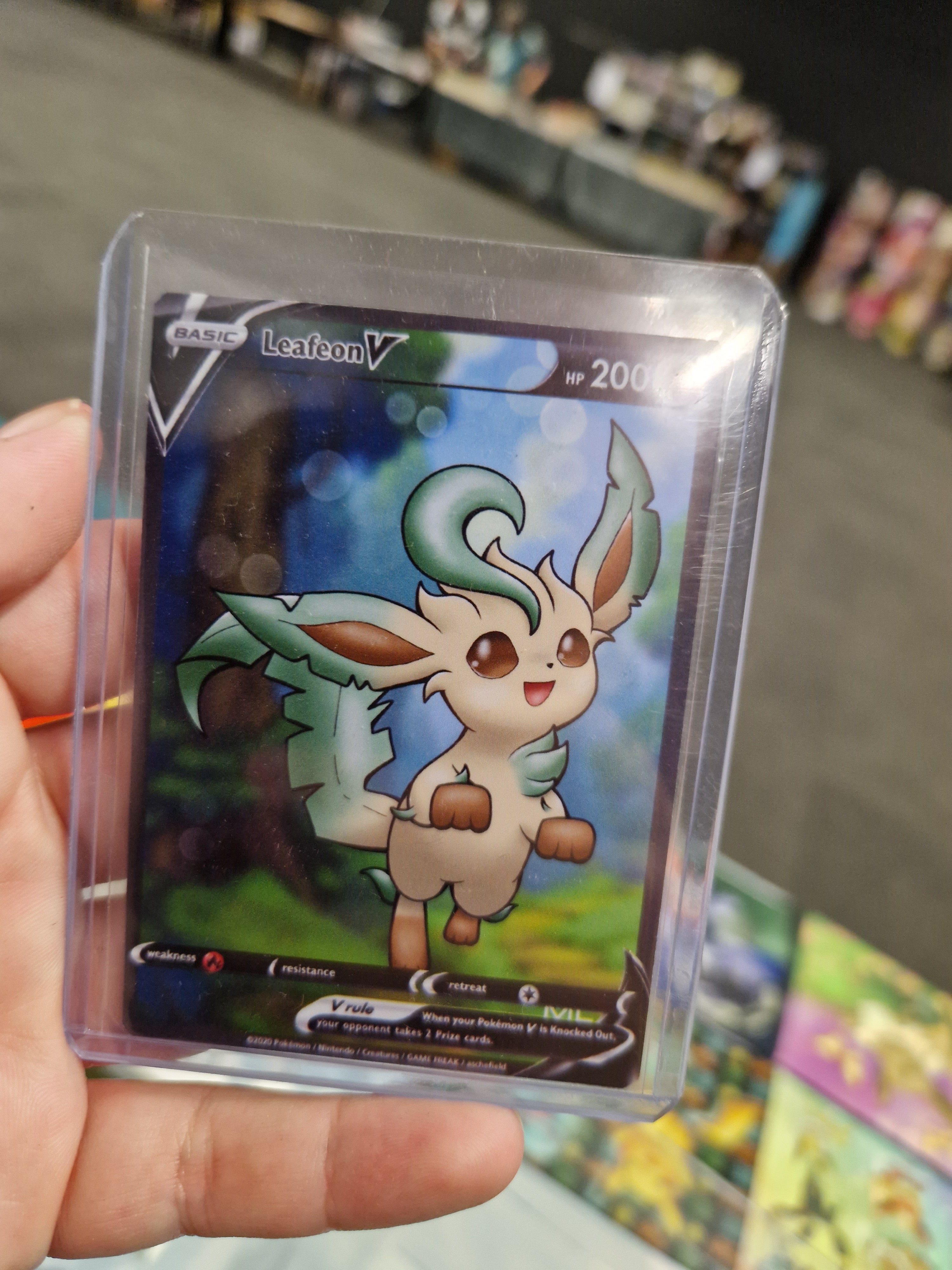 Leafeon | Custom card – MEZ Arts